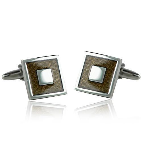 Brown Cufflinks - TheCuffShop